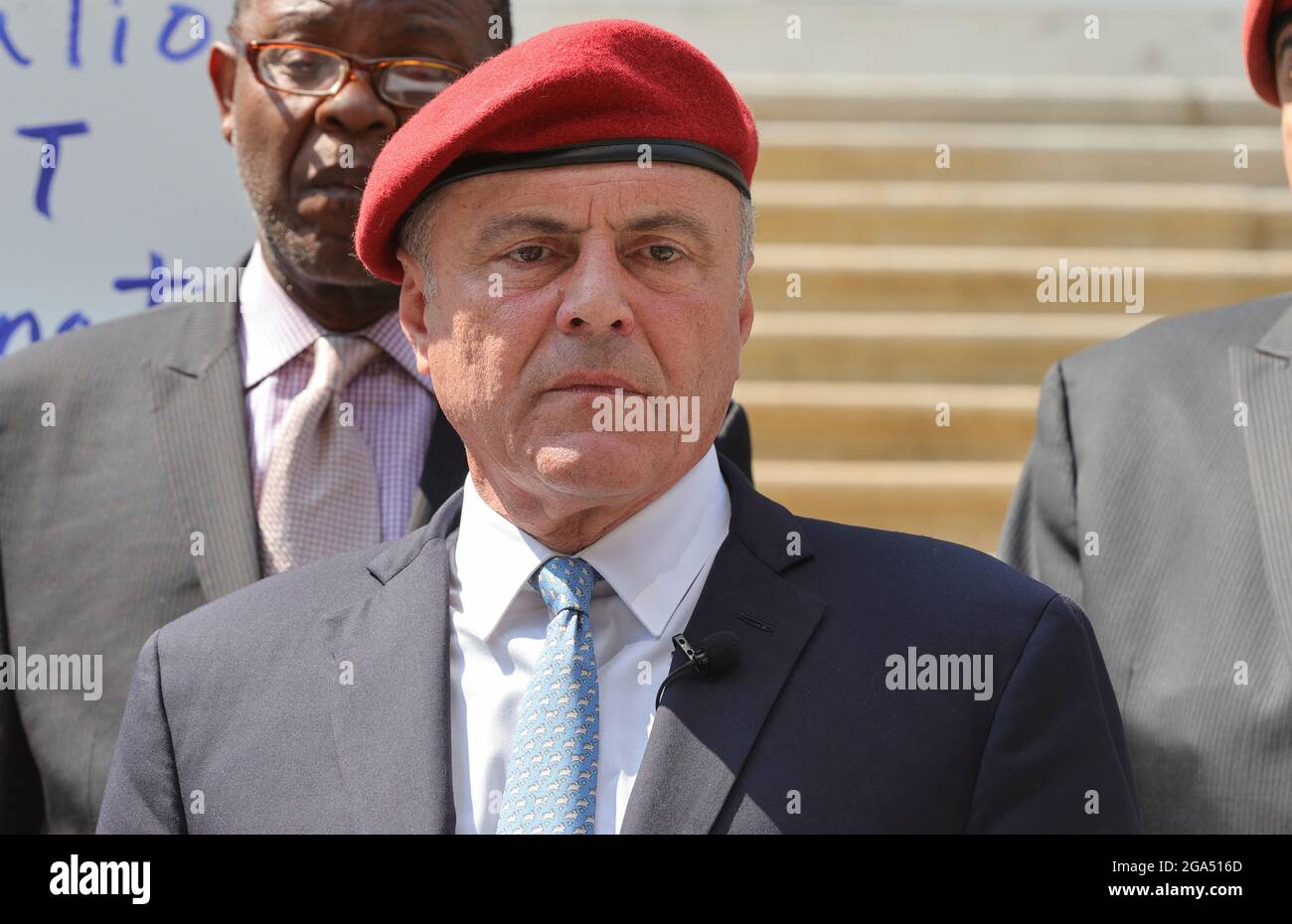 52 Chambers Street, New York, USA, July 27, 2021 -Republican mayoral ...