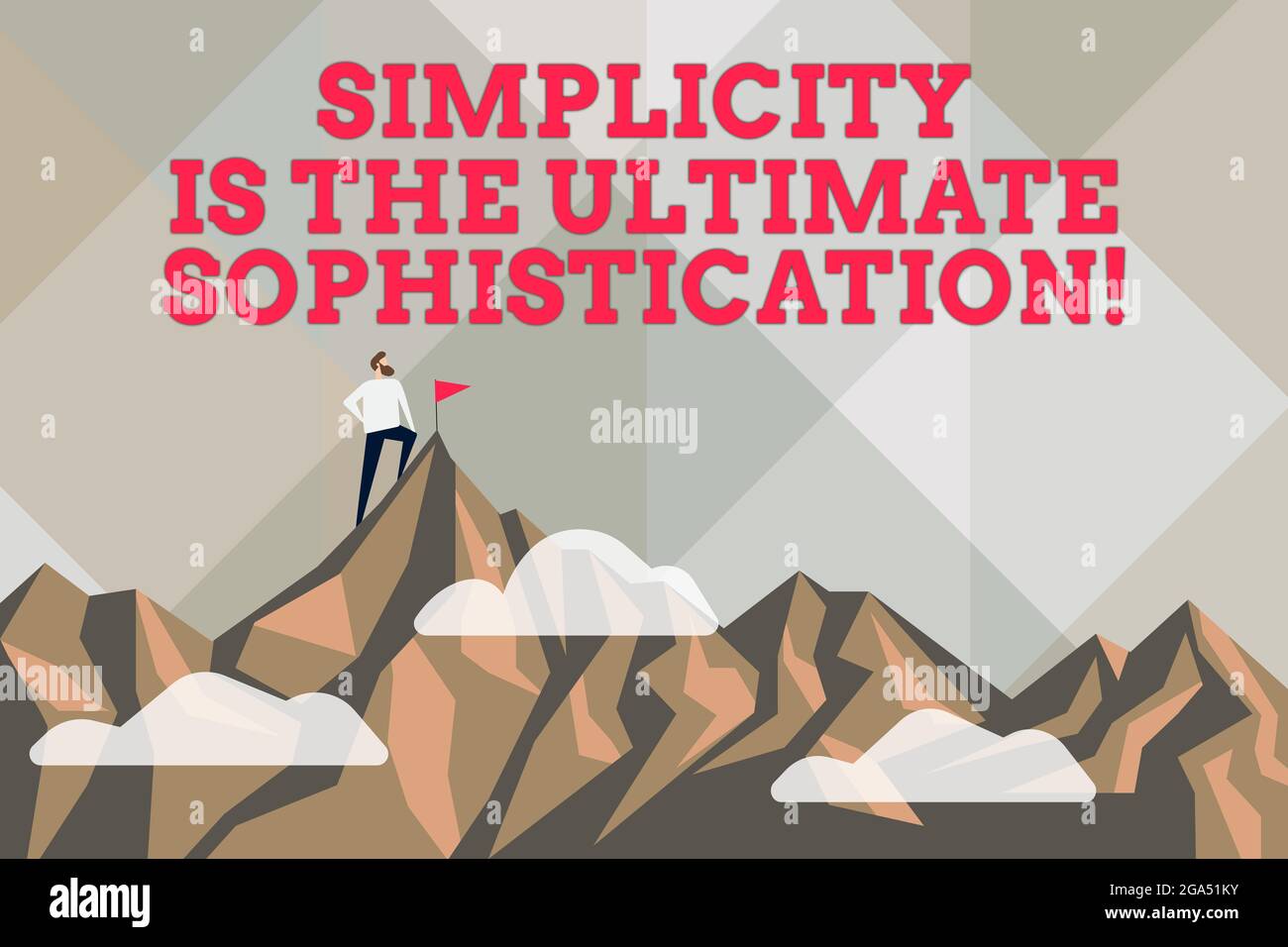 Simplicity ultimate sophistication hi-res stock photography and images ...