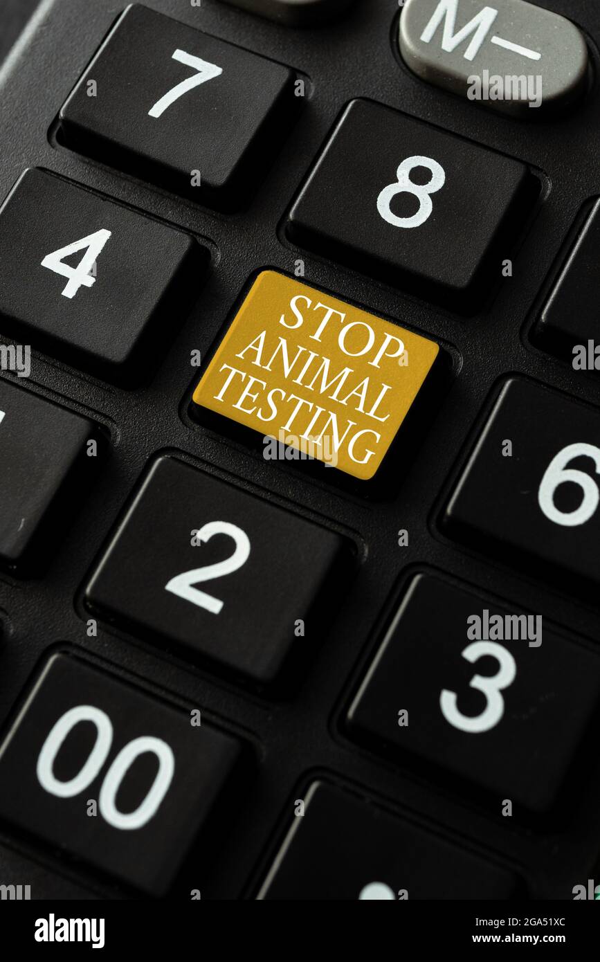 End animal testing hi-res stock photography and images - Alamy