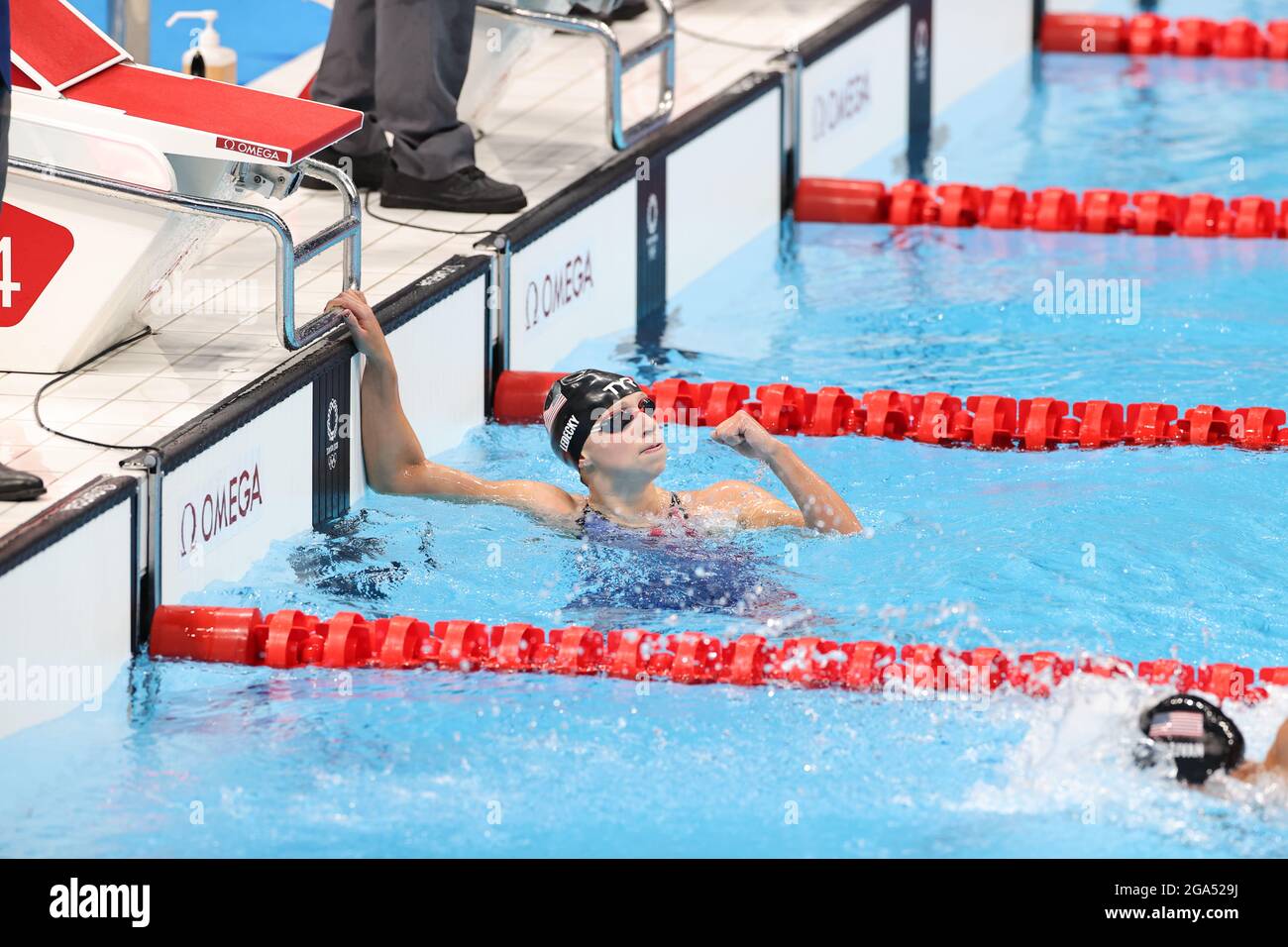 Tokyo, Japan. 28th July, 2021. LEDECKY Kathleen (USA) Swimming : Women ...