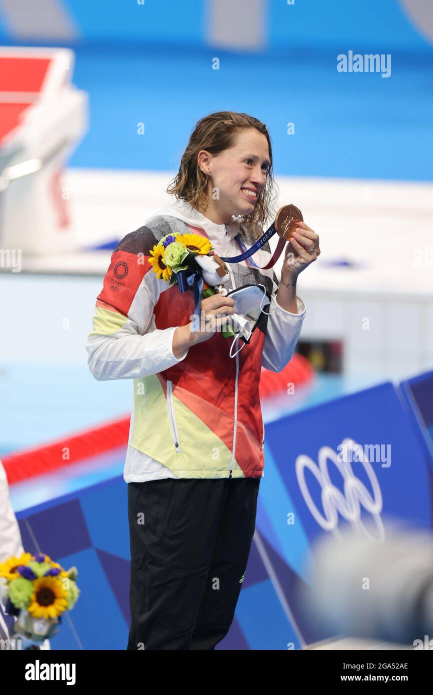 KOHLER Sarah (GER), BRONZE Medal JULY 28, 2021 - Swimming : Women's ...