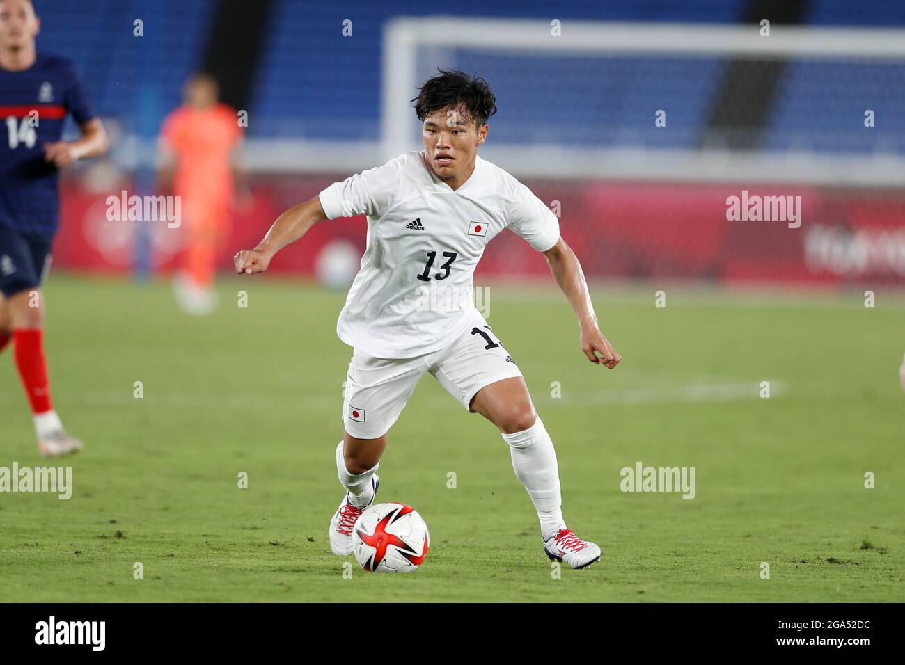 Yokohama, Japan. 28th July, 2021. Reo Hatate (JPN) Football/Soccer ...