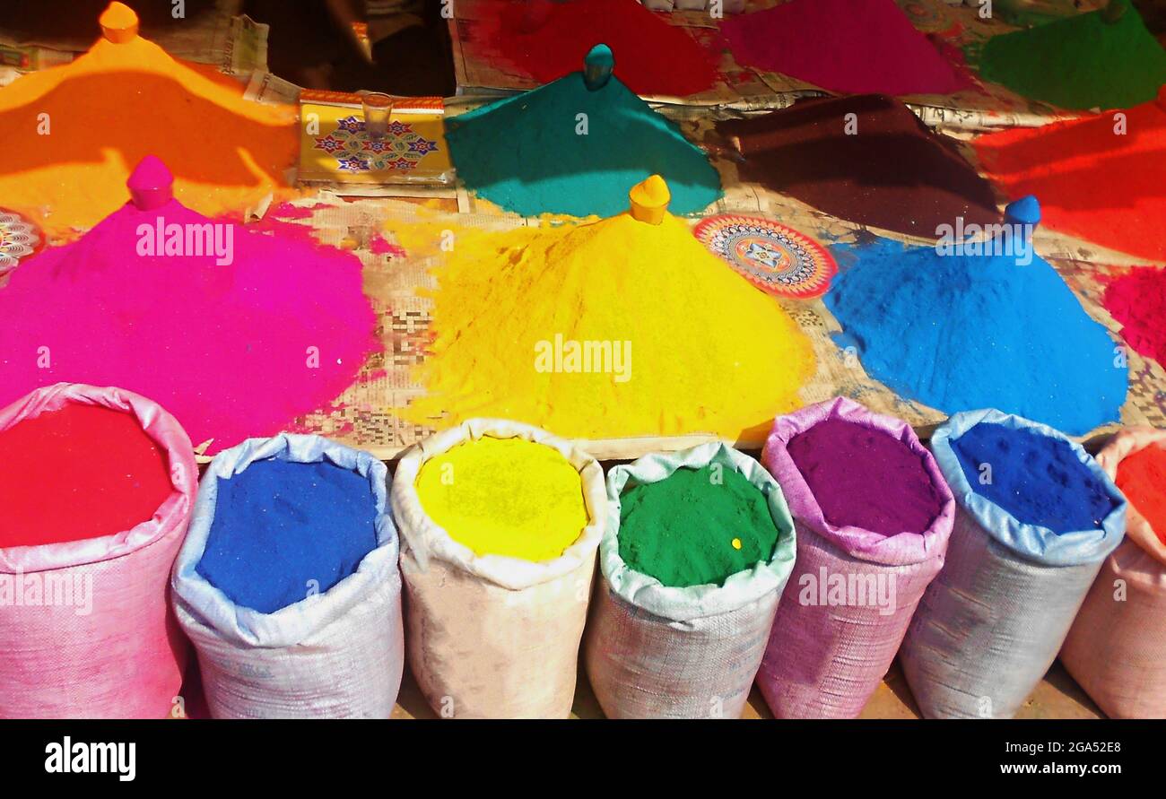 Holi ahmedabad hi-res stock photography and images - Alamy