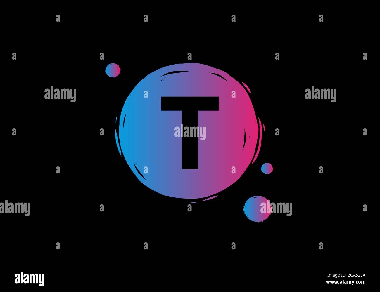 Letter t rainbow Stock Vector Images - Alamy