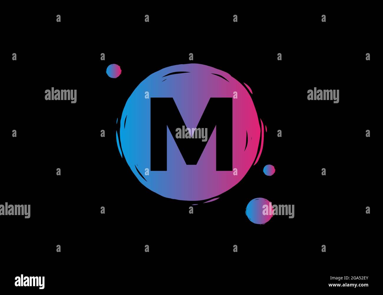 Letter m purple Stock Vector Images - Alamy