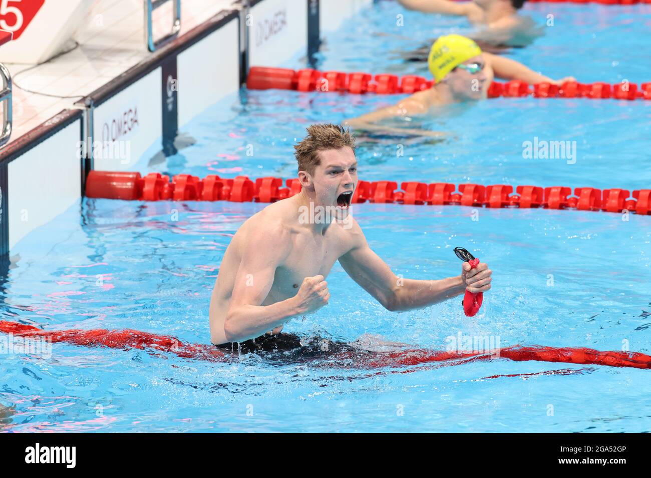 Tokyo, Japan. 28th July, 2021. SCOTT Duncan (GBR) Swimming : Men's 4 x ...