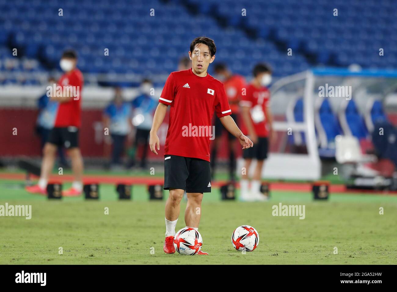 Yokohama, Japan. 28th July, 2021. Koji Miyoshi (JPN) Football/Soccer ...