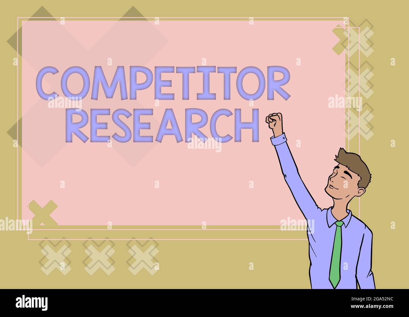 Inspiration showing sign Competitor Research. Business approach ...