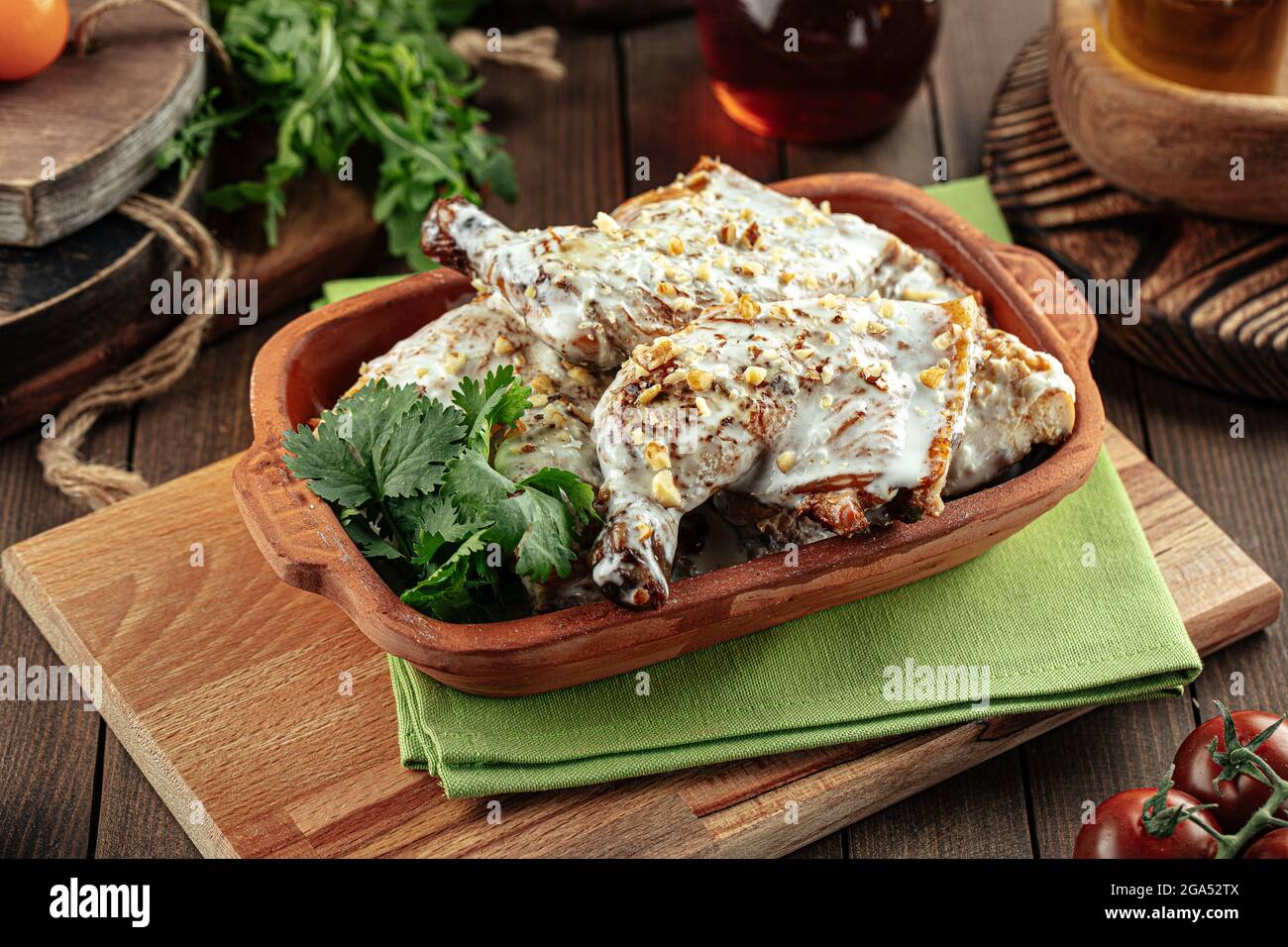 Georgian national cuisine hi-res stock photography and images - Alamy