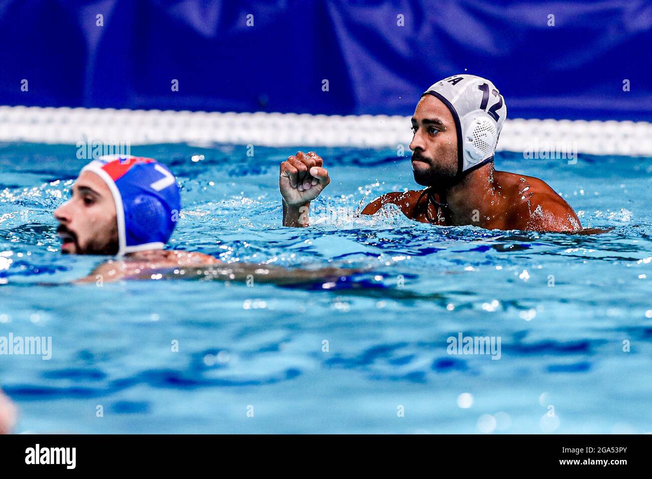 TOKYO, JAPAN - JULY 29: Max Irving of United States celebrating during ...