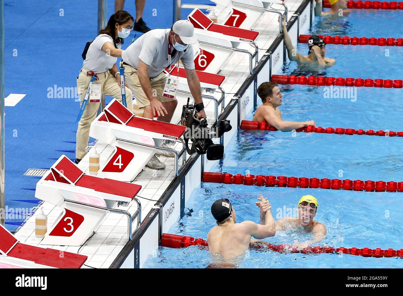 TOKYO, 29-07-2021, Tokyo Aquatics Stadium, Olympic Games, Swimming july ...