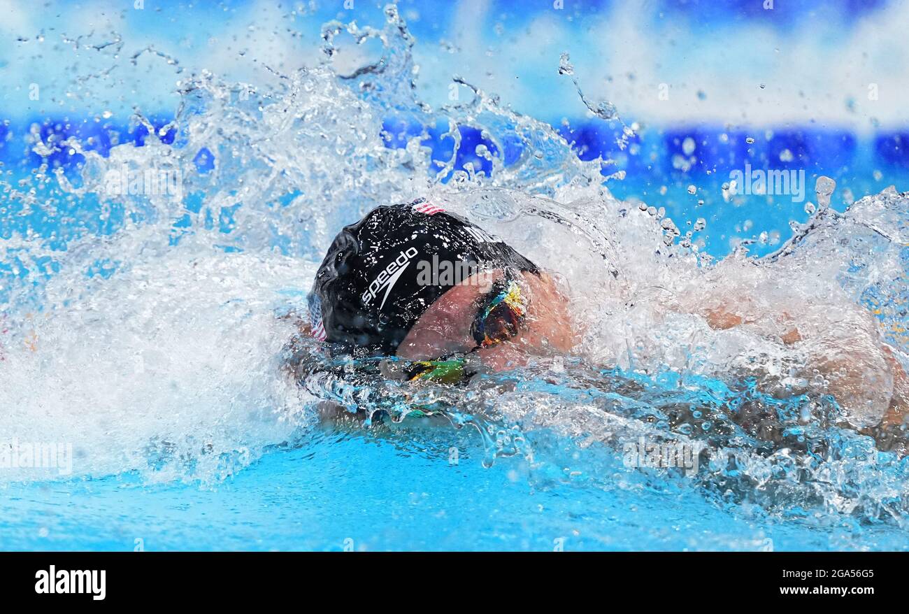 Tokyo, Japan. 29th July, 2021. Caeleb Dressel of the United States ...