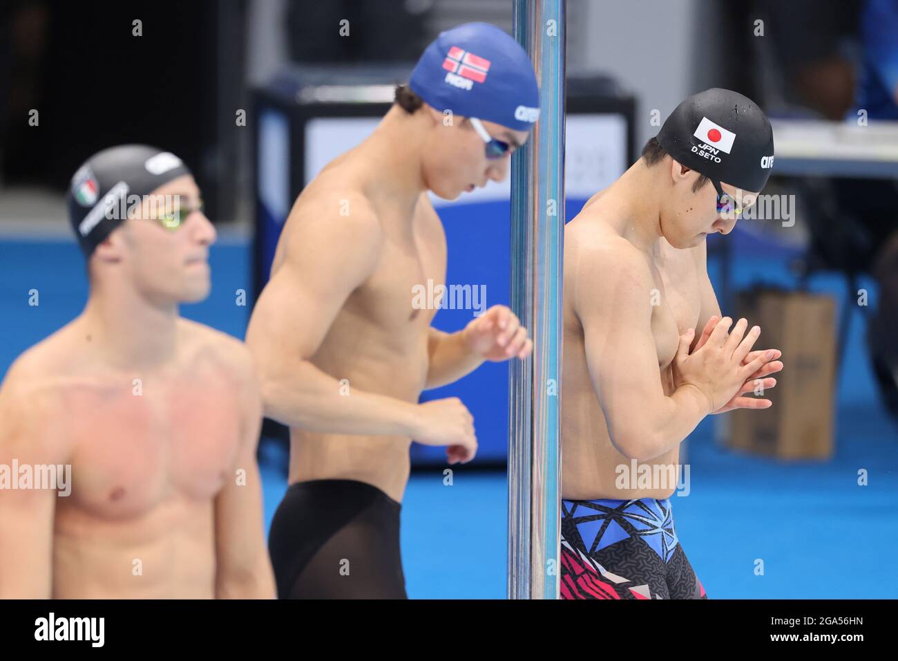 Tokyo, Japan. 29th July, 2021. Daiya Seto (JPN) Swimming : Men's 200m ...