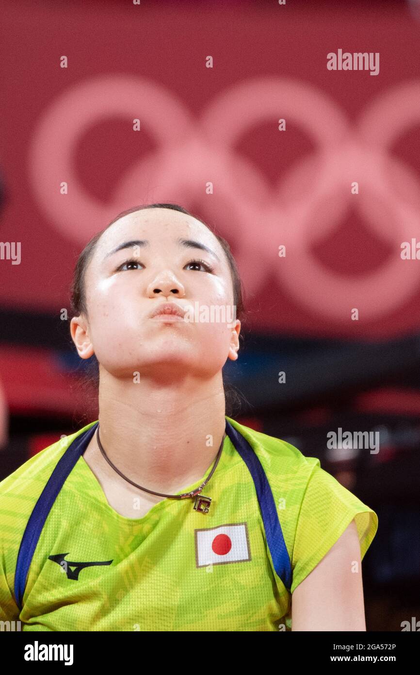 ITO Mima (JPN) women's semifinals Table Tennis JULY 29, 2021: Tokyo ...