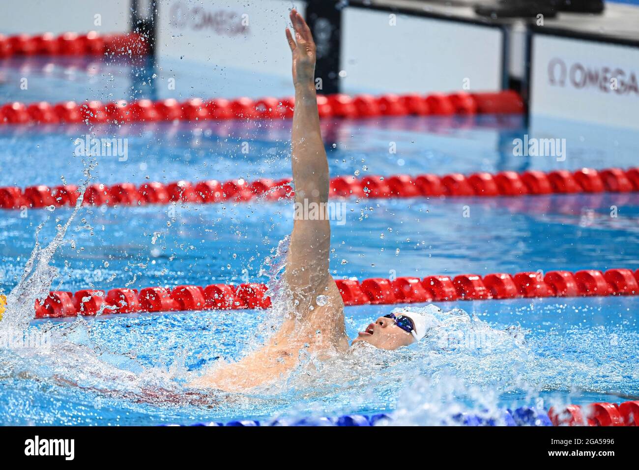 Tokyo, Japan. 29th July, 2021. Wang Shun of China competes during the ...