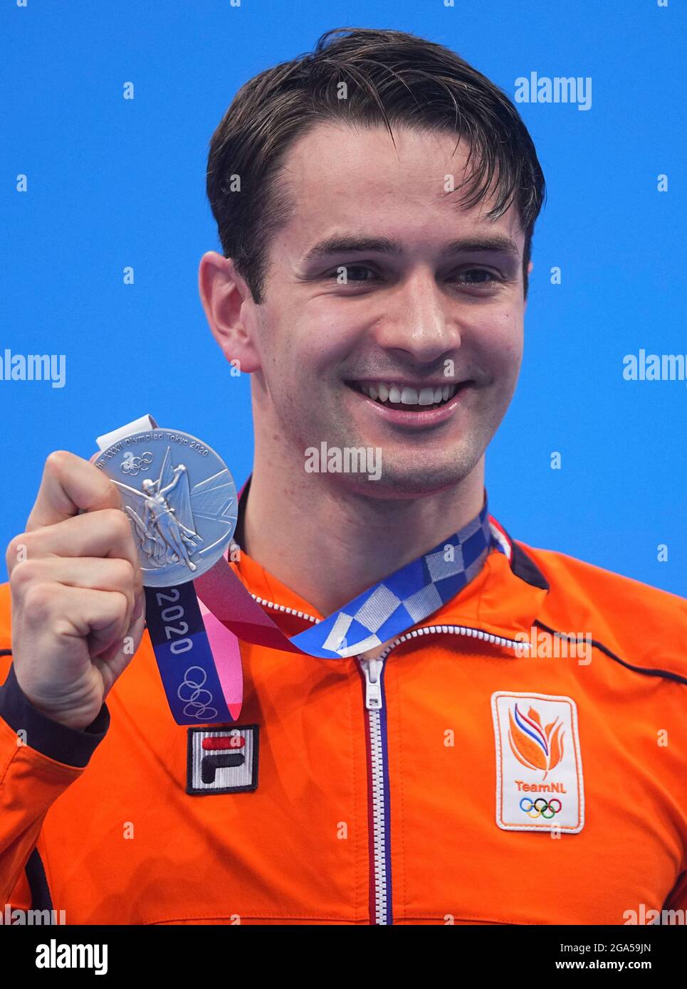 Tokyo, Japan. 29th July, 2021. Silver medalist Arno Kamminga of the ...