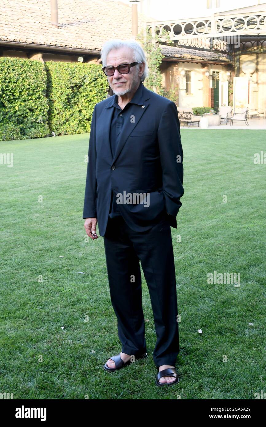 Rome, Italy. 28th July, 2021. Rome: Palazzo Taverna. Aperitif in honor ...