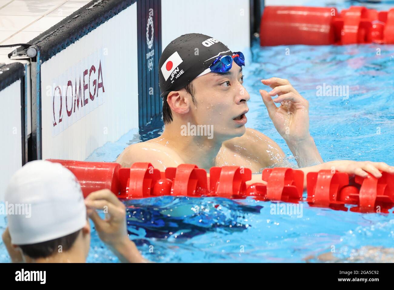 Tokyo, Japan. 29th July, 2021. Ryosuke Irie (JPN) Swimming : Men's 200m ...