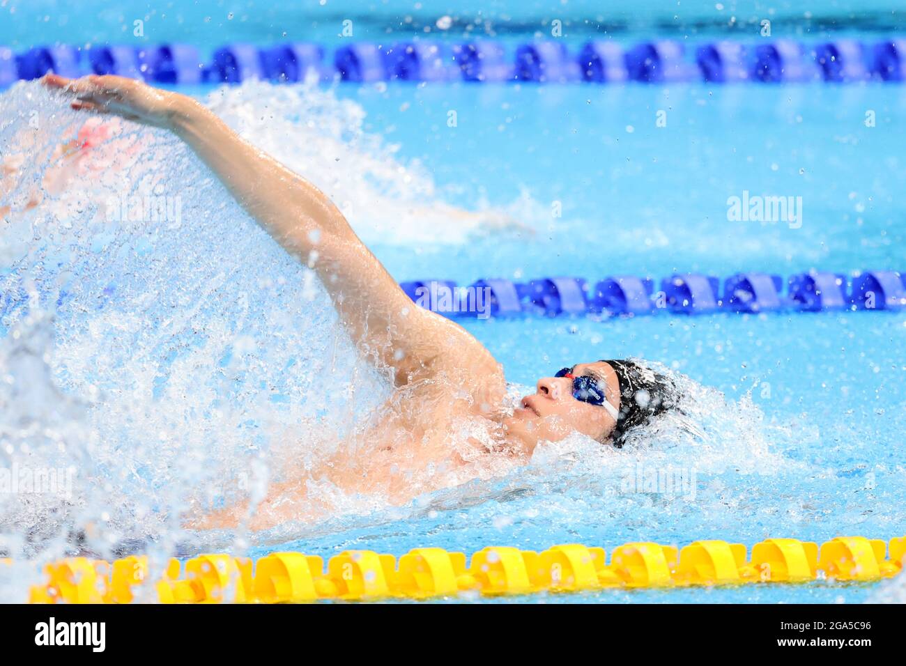 Tokyo, Japan. 29th July, 2021. Ryosuke Irie (JPN) Swimming : Men's 200m ...