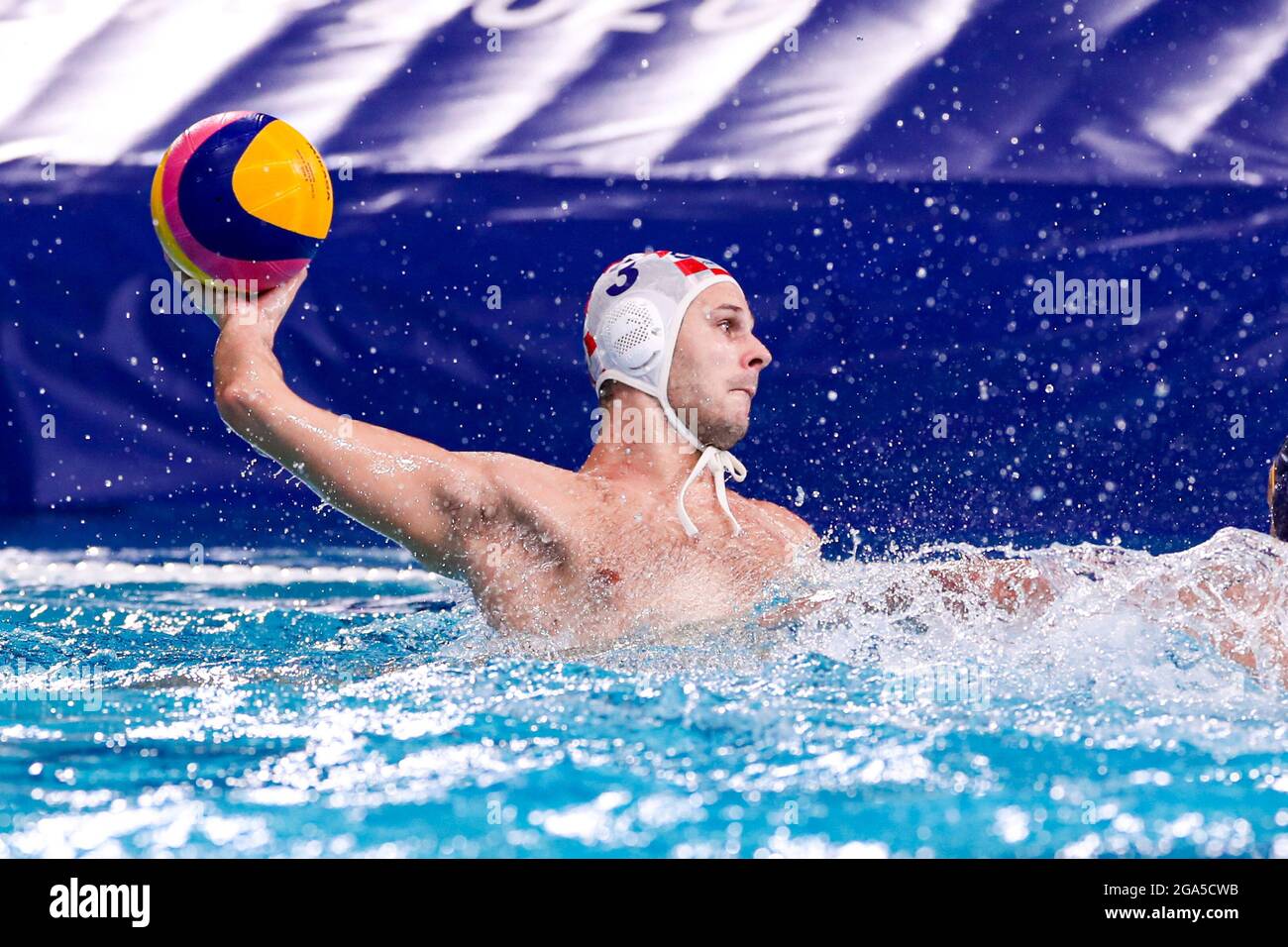 TOKYO, JAPAN - JULY 29: Loren Fatovic of Croatia during the Tokyo 2020 ...