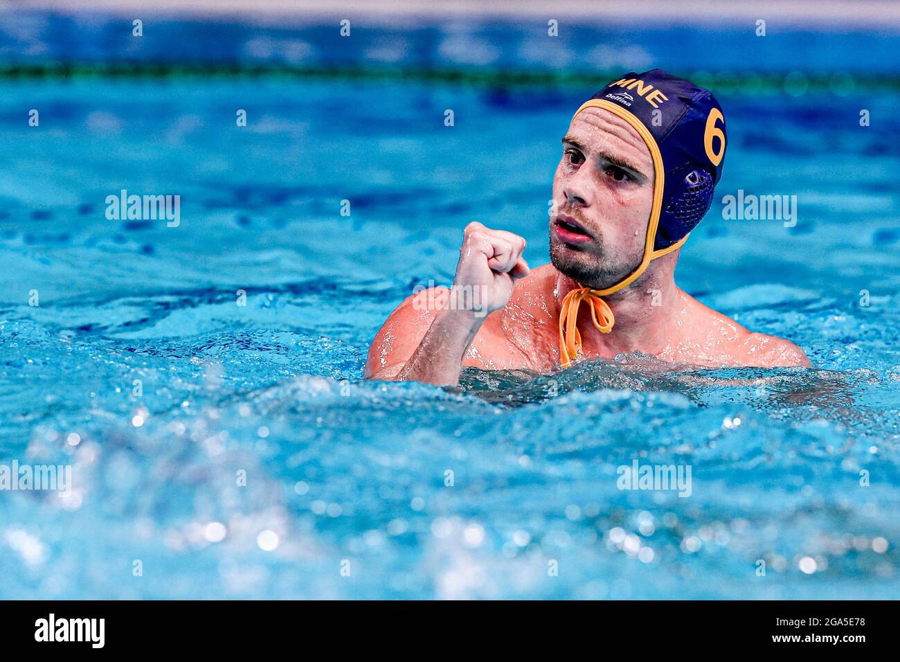 TOKYO, JAPAN - JULY 29: Vlado Popadic of Montenegro during the Tokyo ...