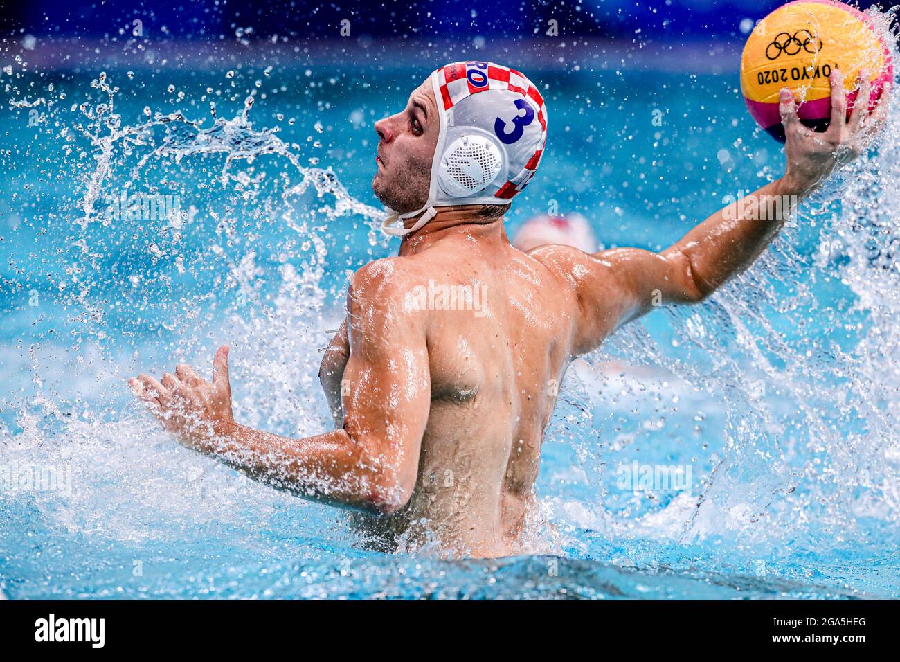TOKYO, JAPAN - JULY 29: Loren Fatovic of Croatia during the Tokyo 2020 ...