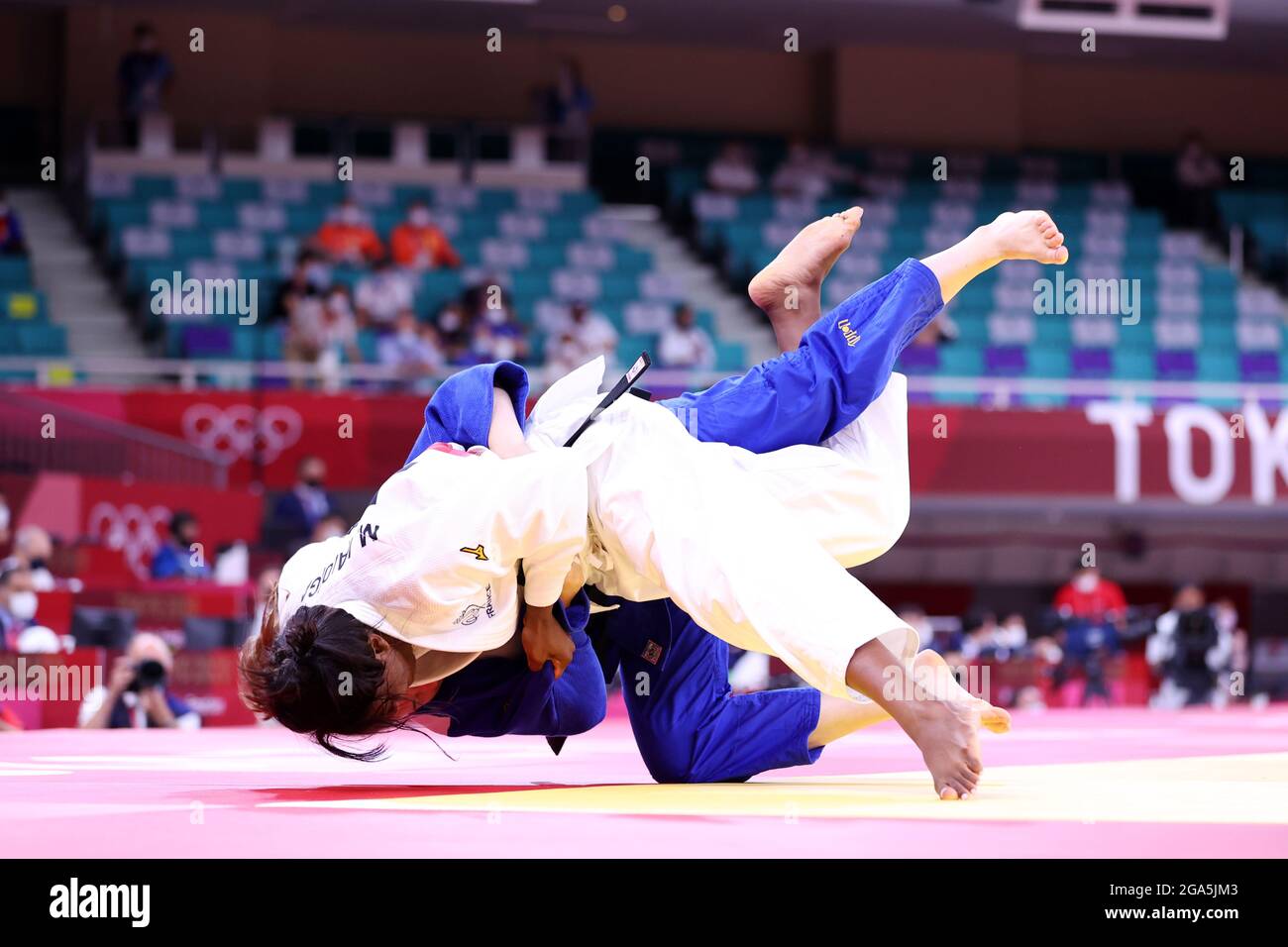 Tokyo, Japan. 29th July, 2021. Malonga Madeleine (FRA) Judo : Women's ...