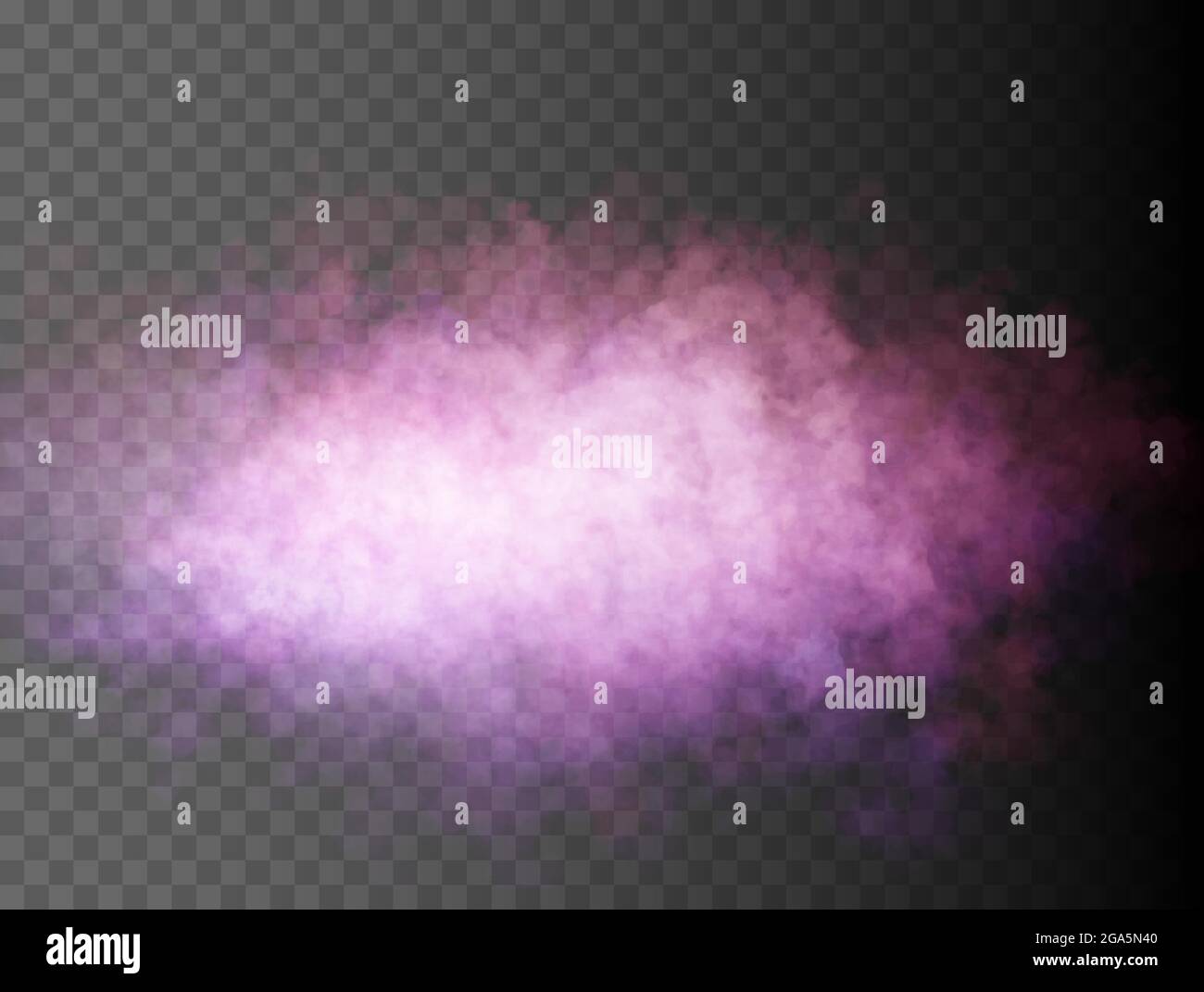 Colorful fog or smoke isolated, transparent special effect. Bright ...
