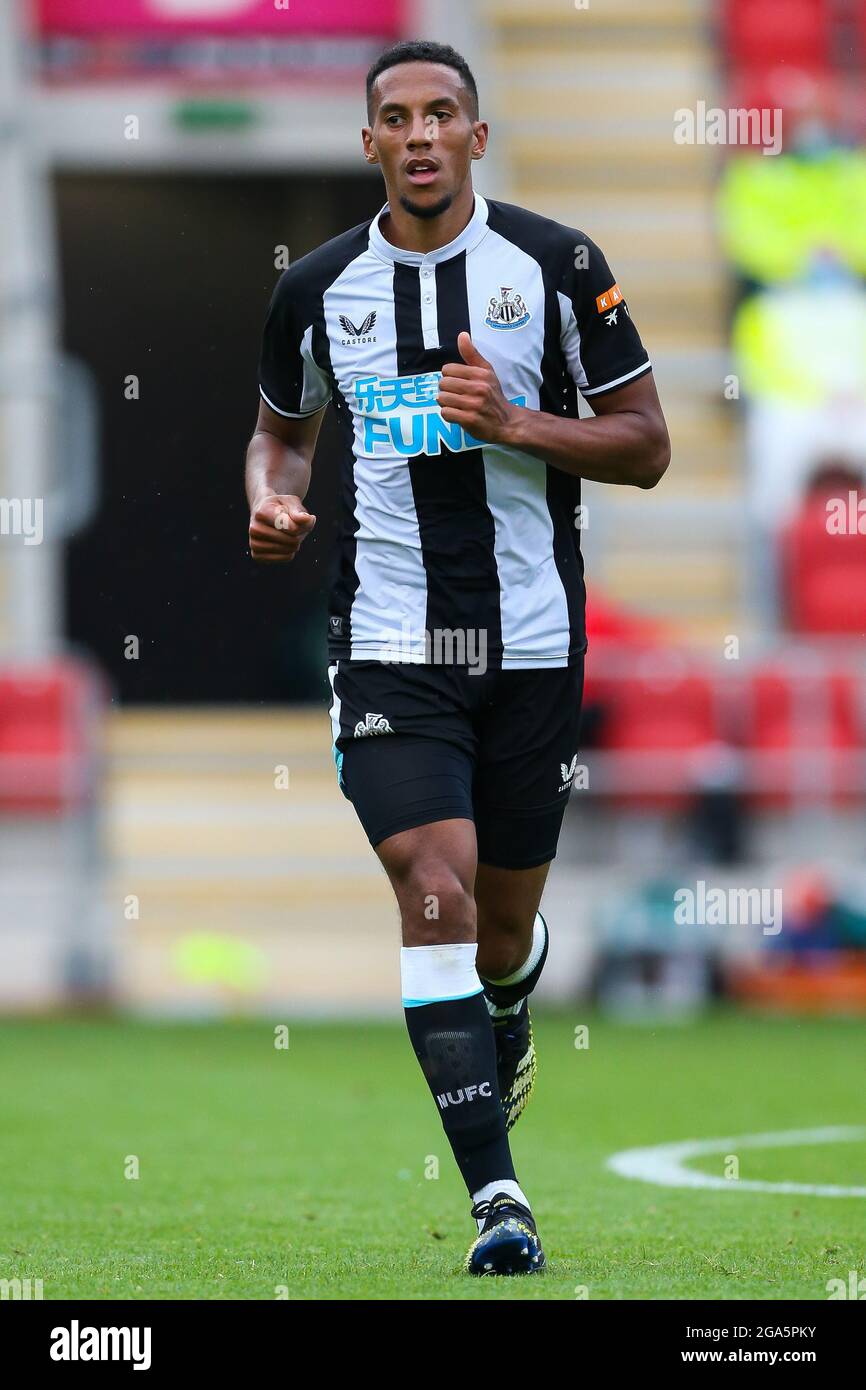 Newcastle United's Isaac Hayden during the pre-season friendly match at ...
