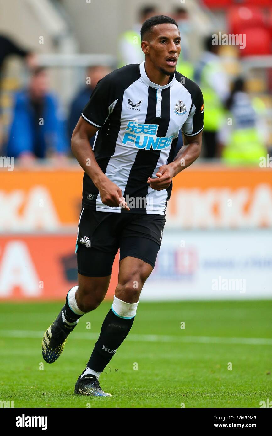 Newcastle United's Isaac Hayden during the pre-season friendly match at ...