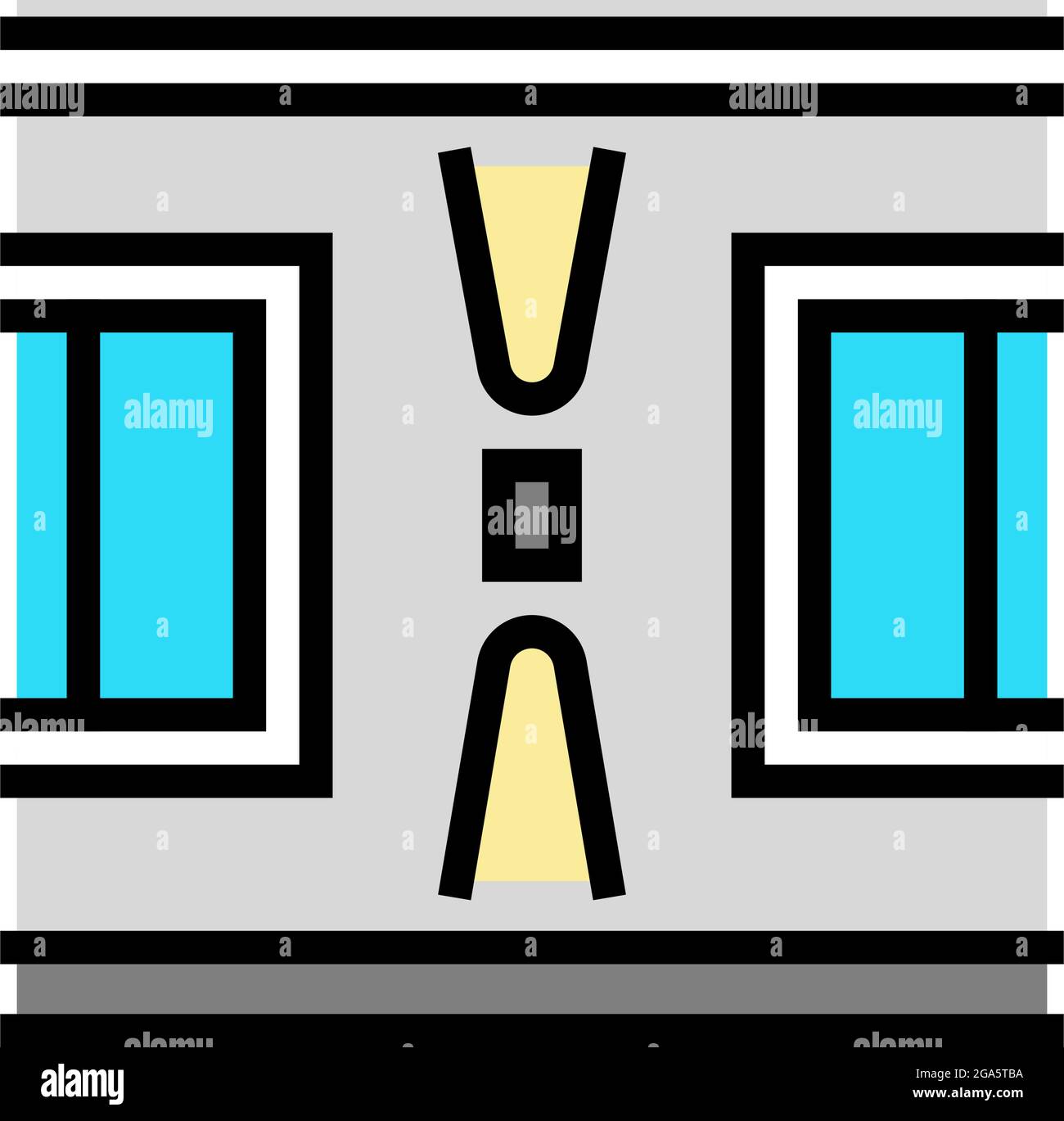 wall lighting color icon vector illustration Stock Vector Image & Art ...