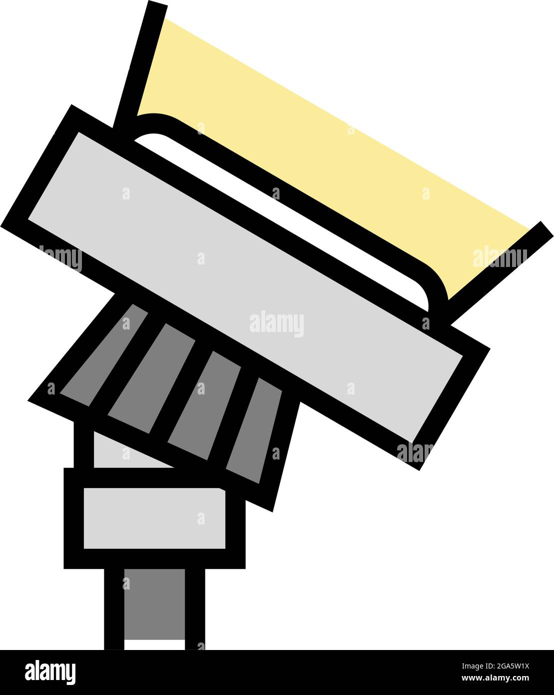 floor lamp tool lighting color icon vector illustration Stock Vector ...