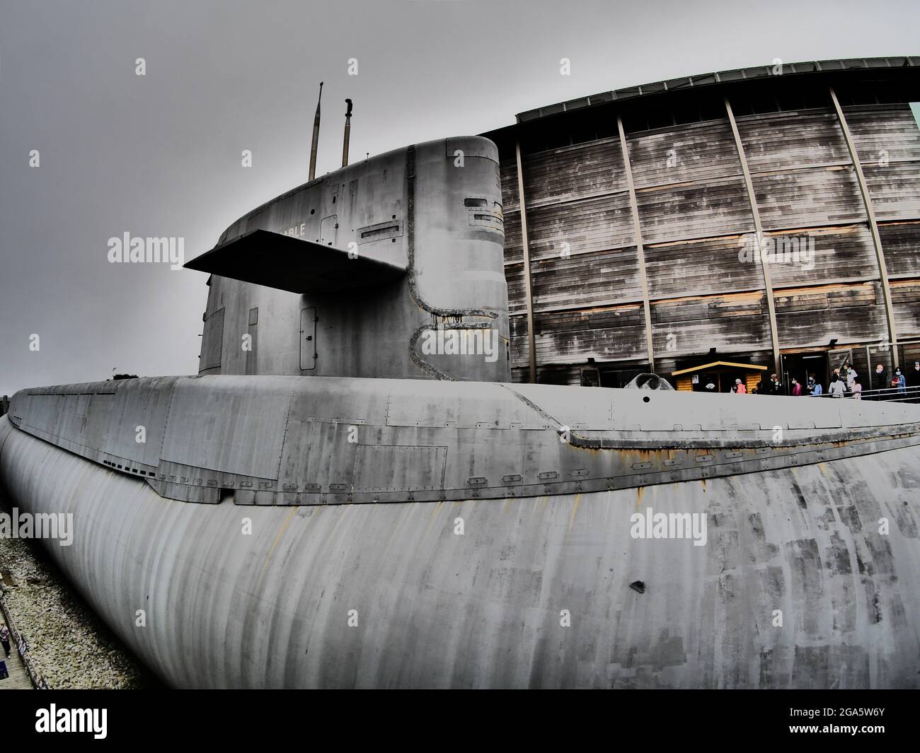French submarine "Le Redoutable", La Cité de la Mer - city of the sea ...