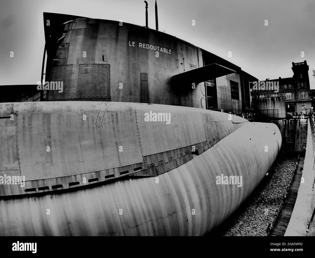 French submarine "Le Redoutable", La Cité de la Mer - city of the sea ...