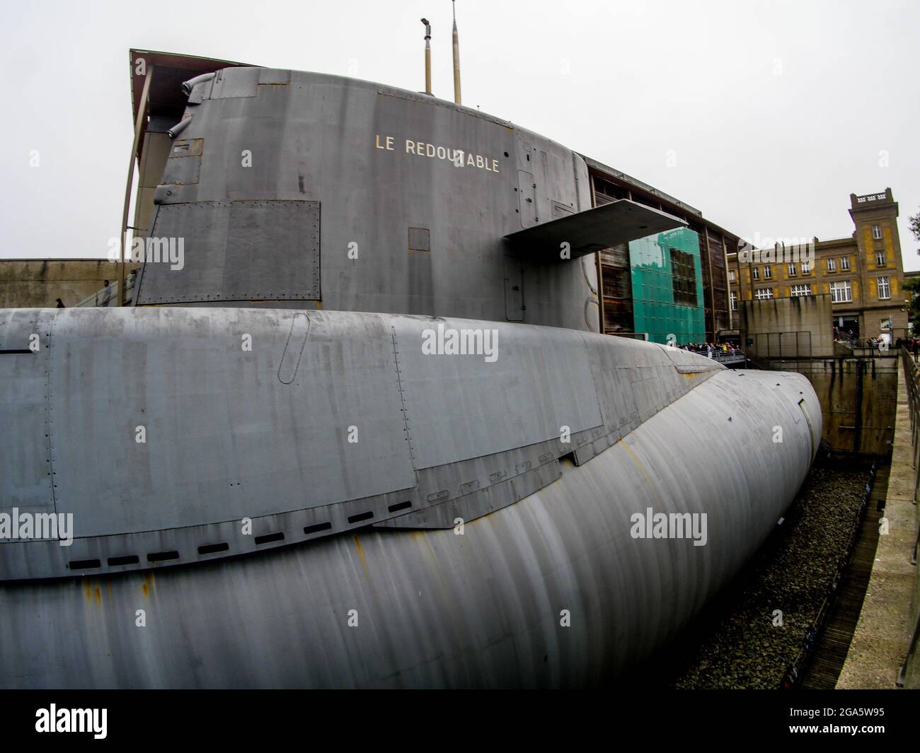 French submarine "Le Redoutable", La Cité de la Mer - city of the sea ...