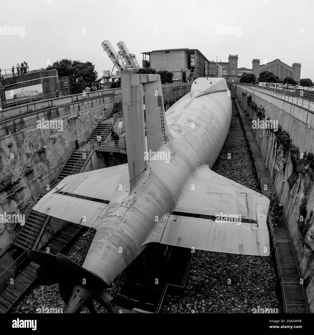 French submarine "Le Redoutable", La Cité de la Mer - city of the sea ...