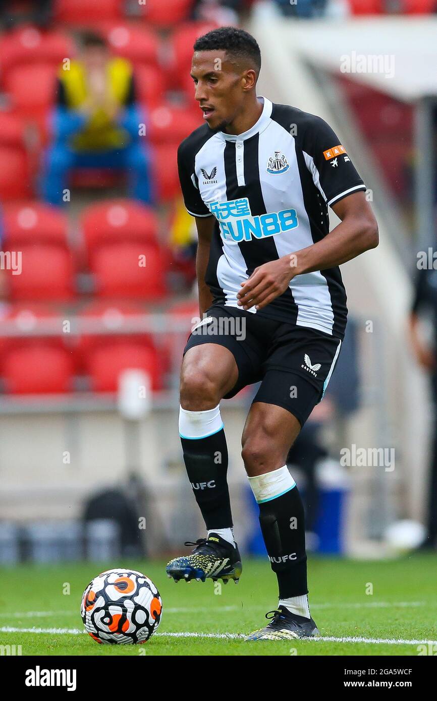Newcastle United's Isaac Hayden during the pre-season friendly match at ...