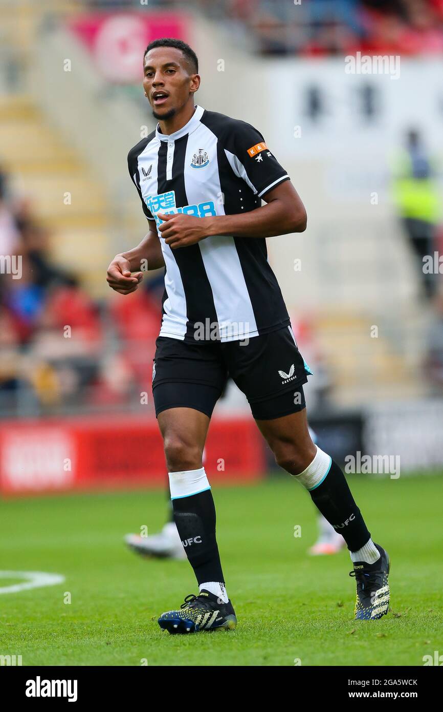 Newcastle United's Isaac Hayden during the pre-season friendly match at ...