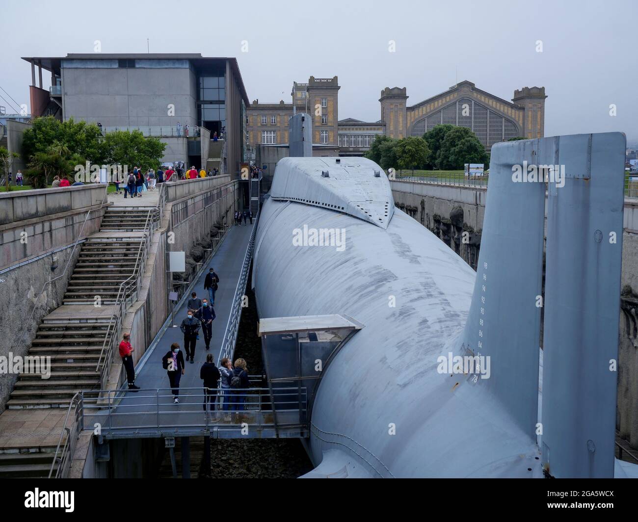 French submarine "Le Redoutable", La Cité de la Mer - city of the sea ...