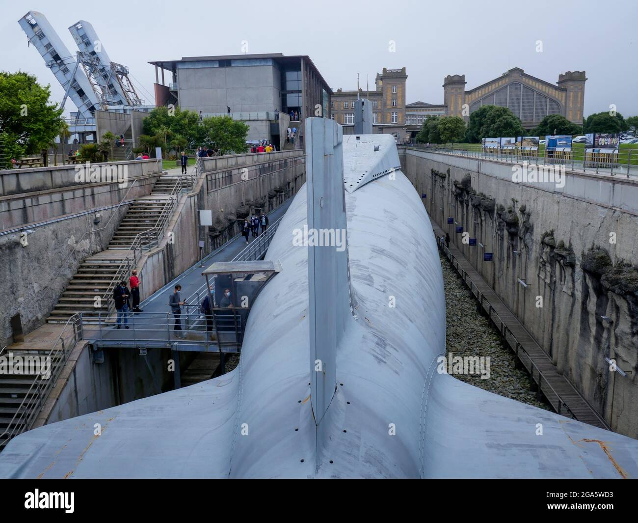 French submarine "Le Redoutable", La Cité de la Mer - city of the sea ...