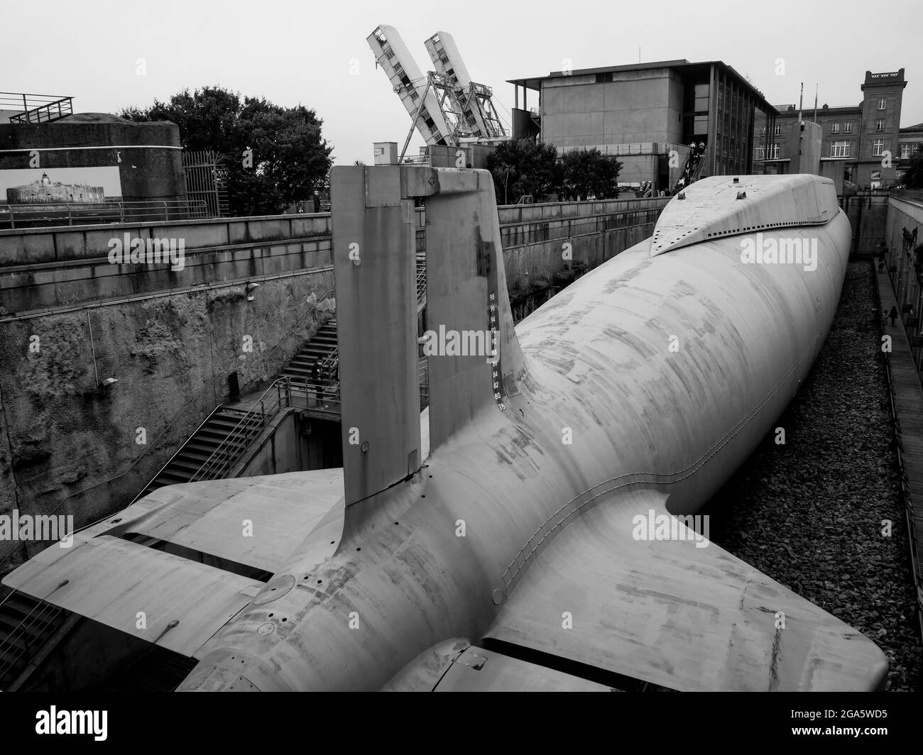 French submarine "Le Redoutable", La Cité de la Mer - city of the sea ...