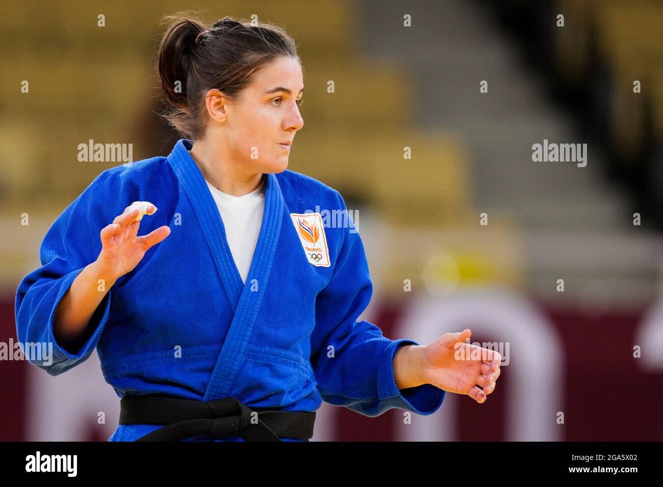 TOKYO, JAPAN - JULY 29: Guusje Steenhuis of the Netherlands competing ...