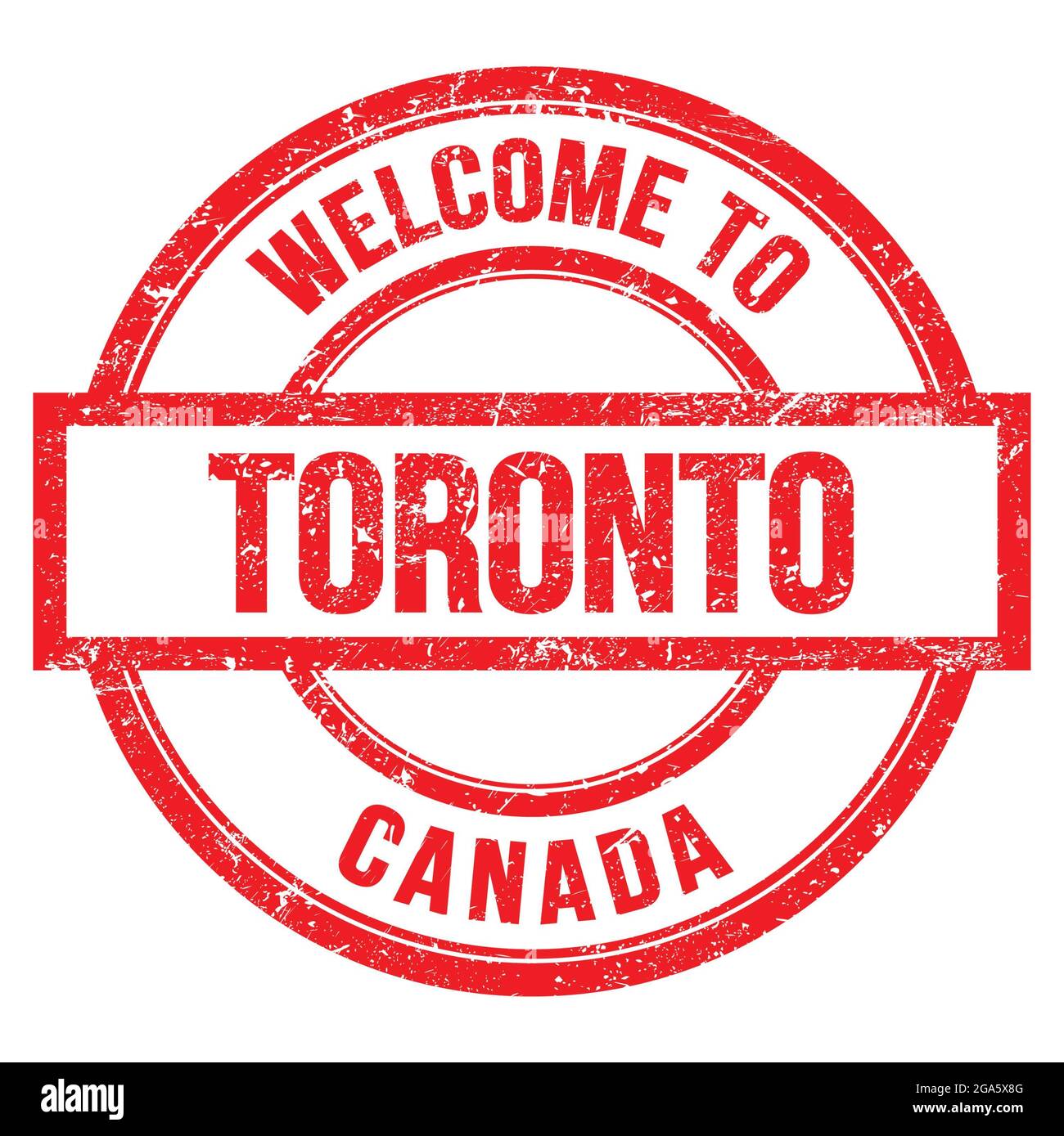 Welcome toronto sign Cut Out Stock Images & Pictures - Alamy
