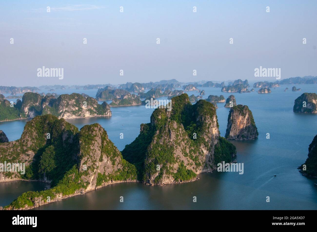 Nice Bai Chay bridge in Ha Long city northern Vietnam Stock Photo - Alamy
