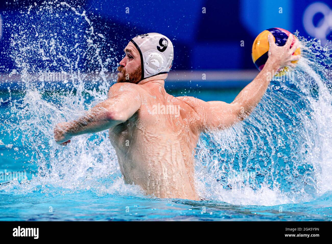 TOKYO, JAPAN - JULY 29: Alex Bowen of United States during the Tokyo ...