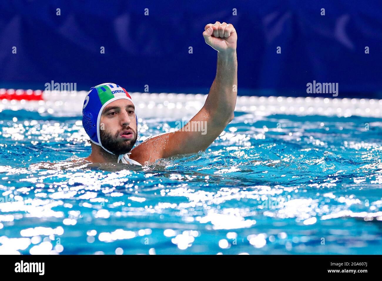TOKYO, JAPAN - JULY 29: Stefano Luongo of Italy celebrating during the ...
