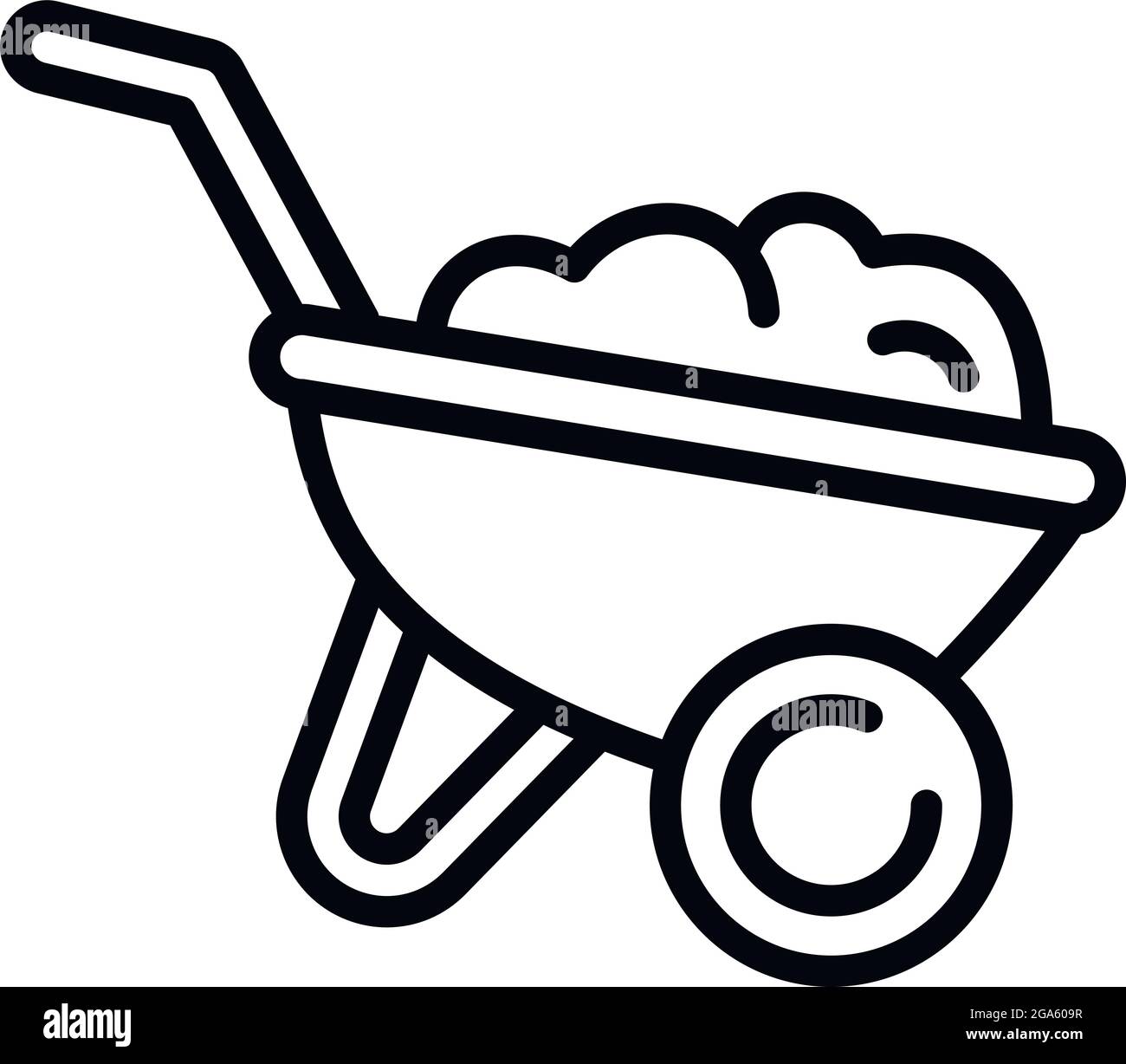 Wheelbarrow Vector