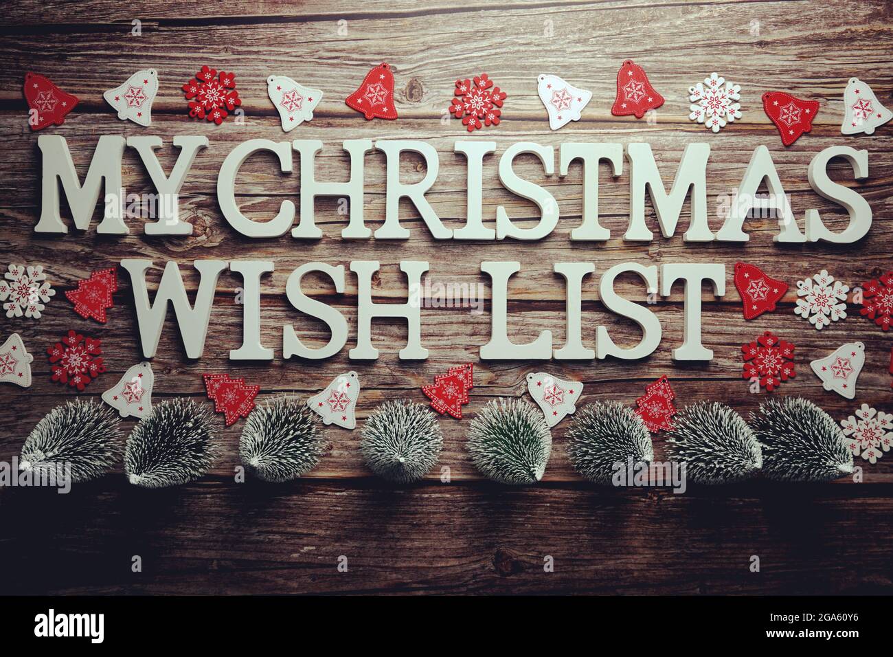 Wish list planner hi-res stock photography and images - Alamy
