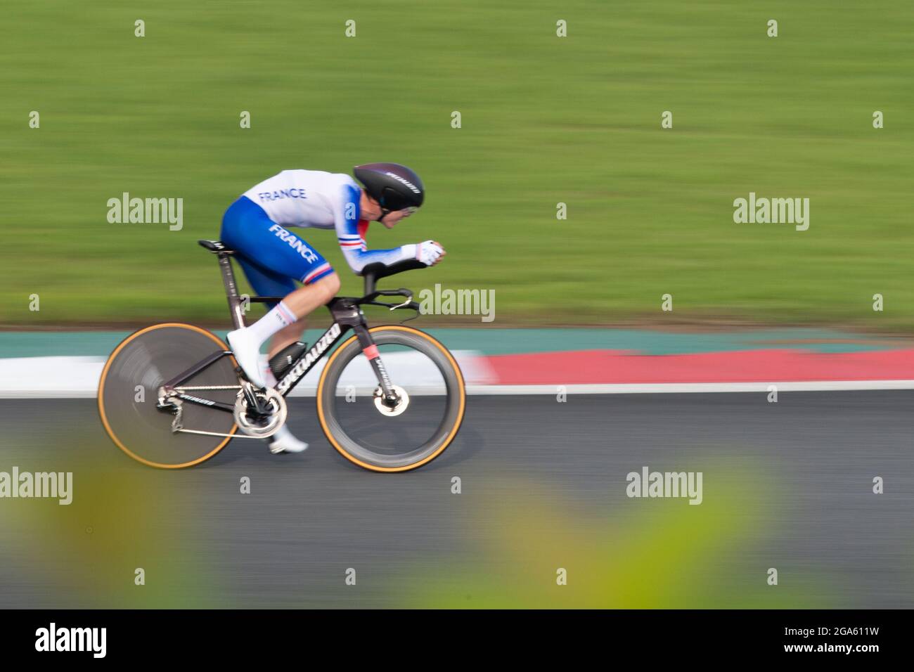 Oyama, Japan. 28th July, 2021. Cycling: Olympics, Oyama, men ...