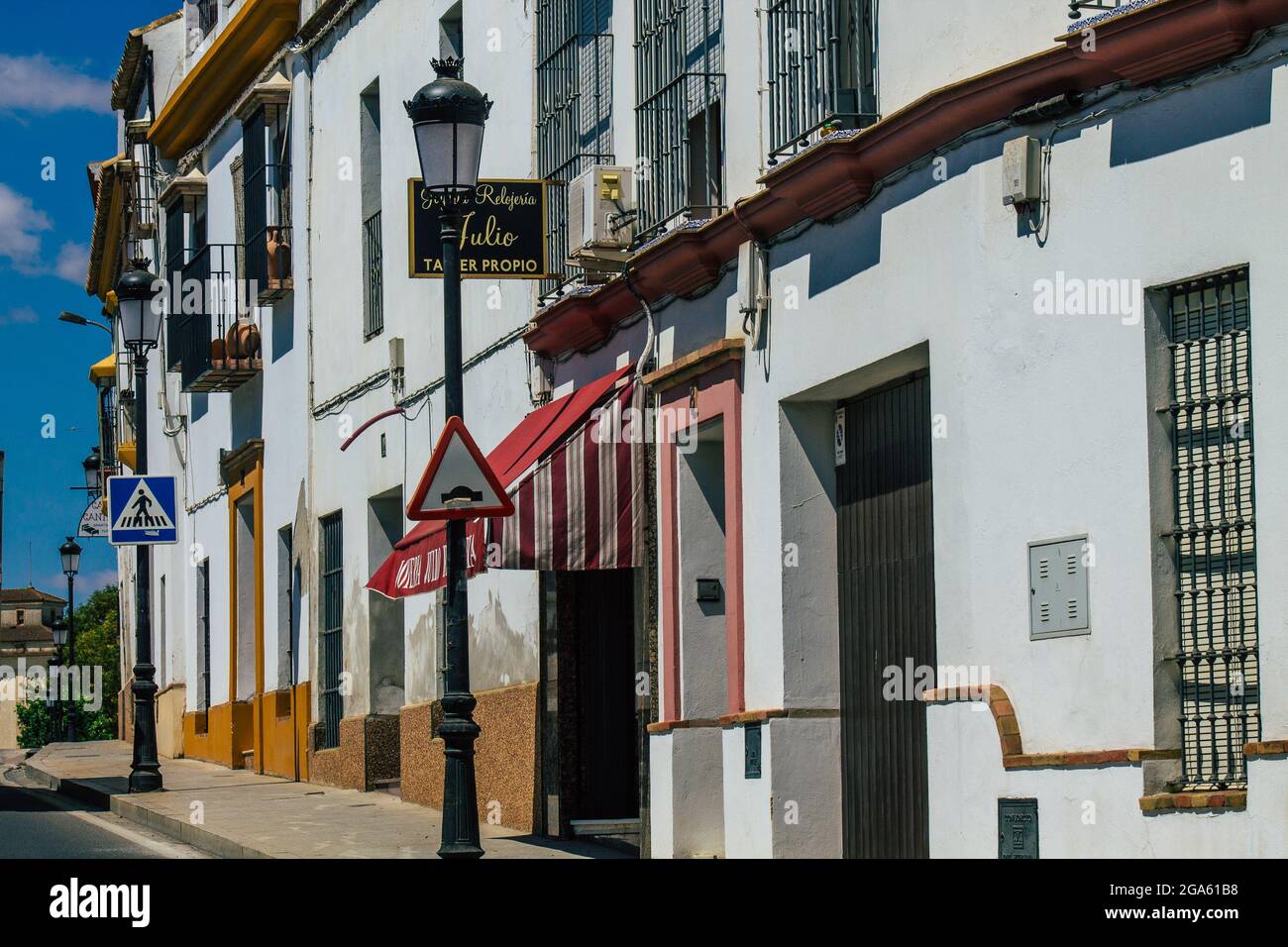 Carmona Spain July 26, 2021 Urban landscape of Carmona called The ...